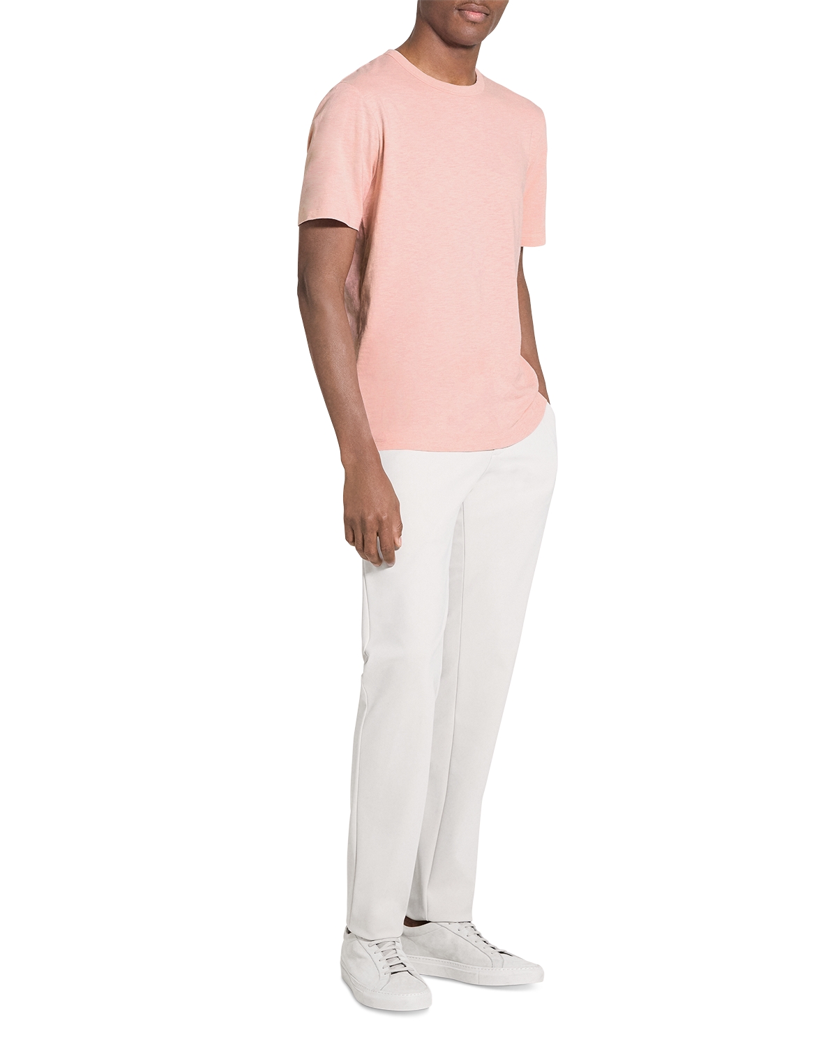 THEORY essential tee in cosmos slub cotton